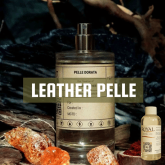 Leather Pelle | Aroma Oil Refill Cartridge 125ml³ | RoyalSmells